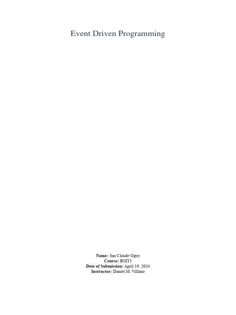 Event Driven Programming | Download Free PDF | Mobile App | Icon ... Event Driven Programming | Download Free PDF | Mobile App | Icon ...