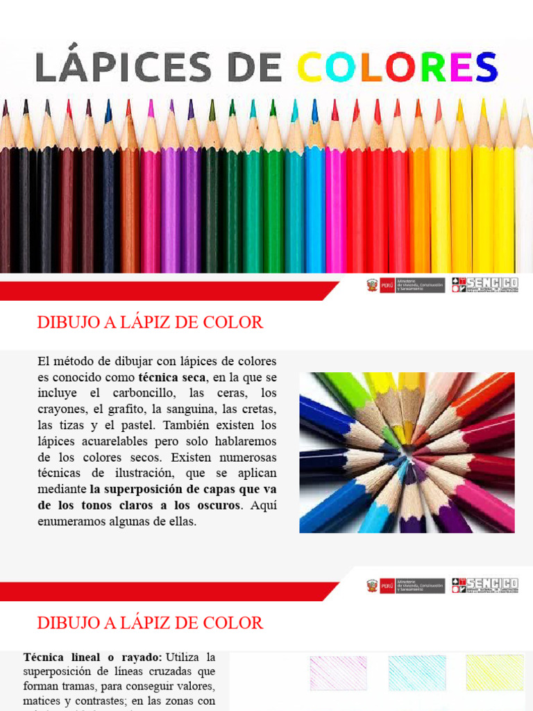 05 - Di - Técnica de Lápices de Colores | Descargar gratis PDF | Color | Lápiz