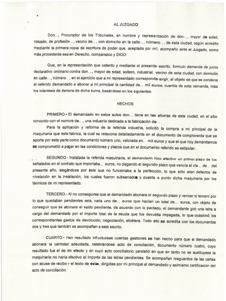 Demanda ejemplo | PDF