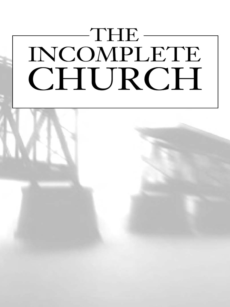 The Incomplete Church | PDF | Jesus | Pharisees