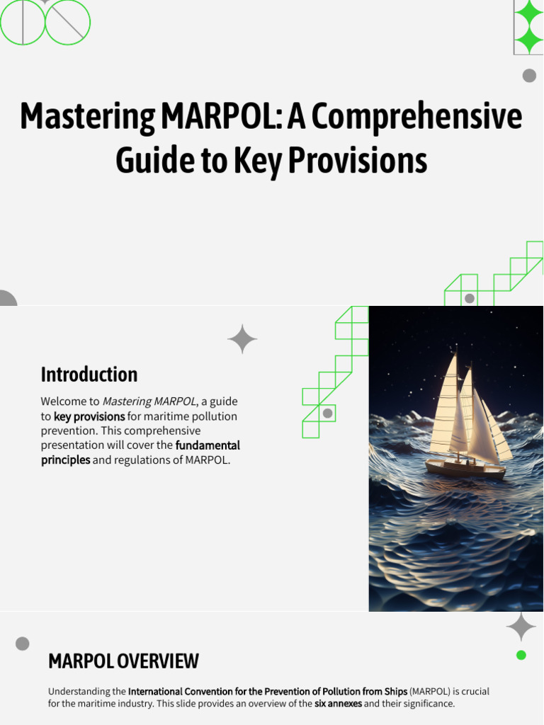 Mastering Marpol A Comprehensive Guide To Key Provisions ...