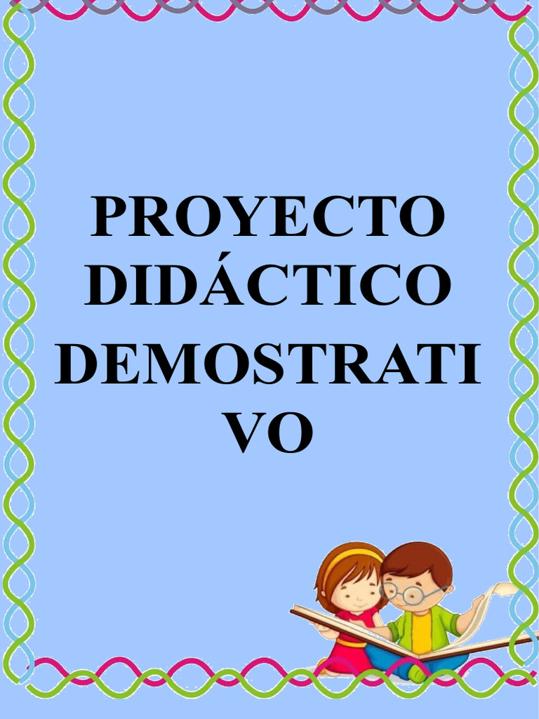 Esquema para La Elaboración Del Proyecto Didáctico Demostrativo-Cuento ...