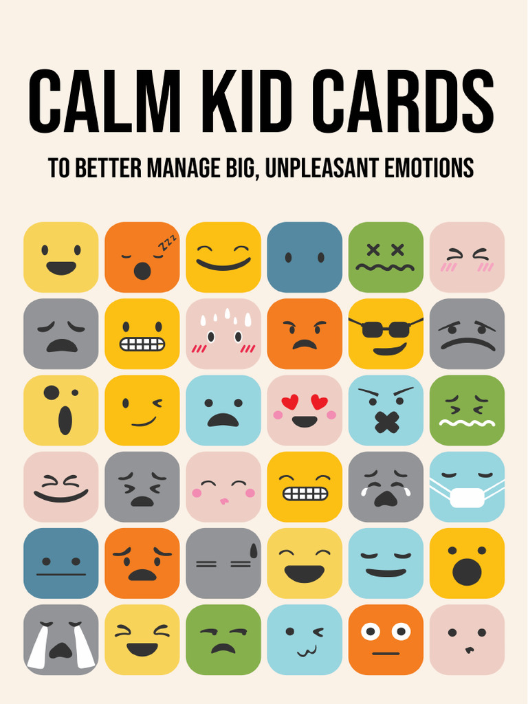 Calm Kid Cards | PDF