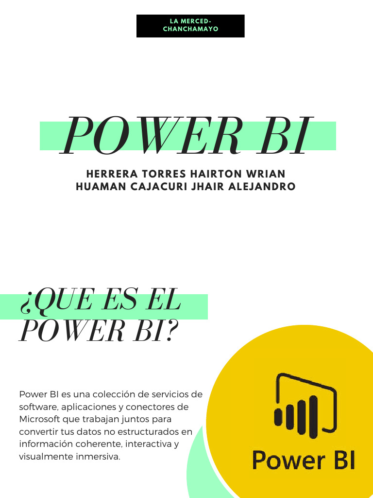 Power Bi | PDF | Microsoft Azure | Bases de datos