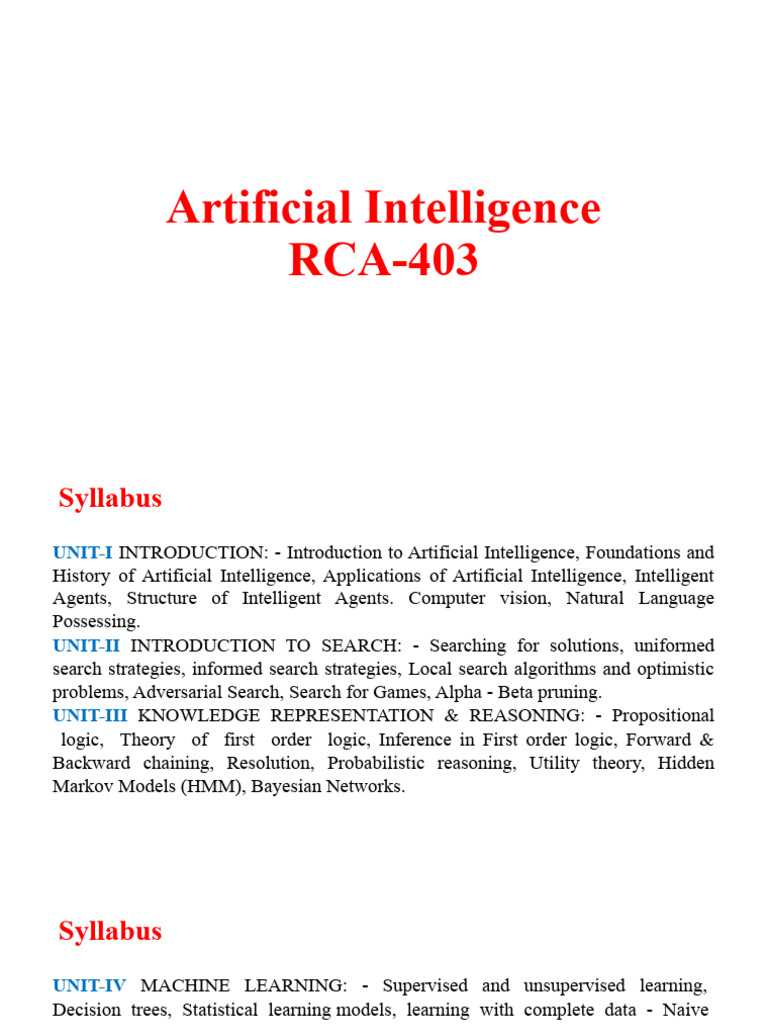 AI Unit-5 | PDF | Principal Component Analysis | Support Vector Machine