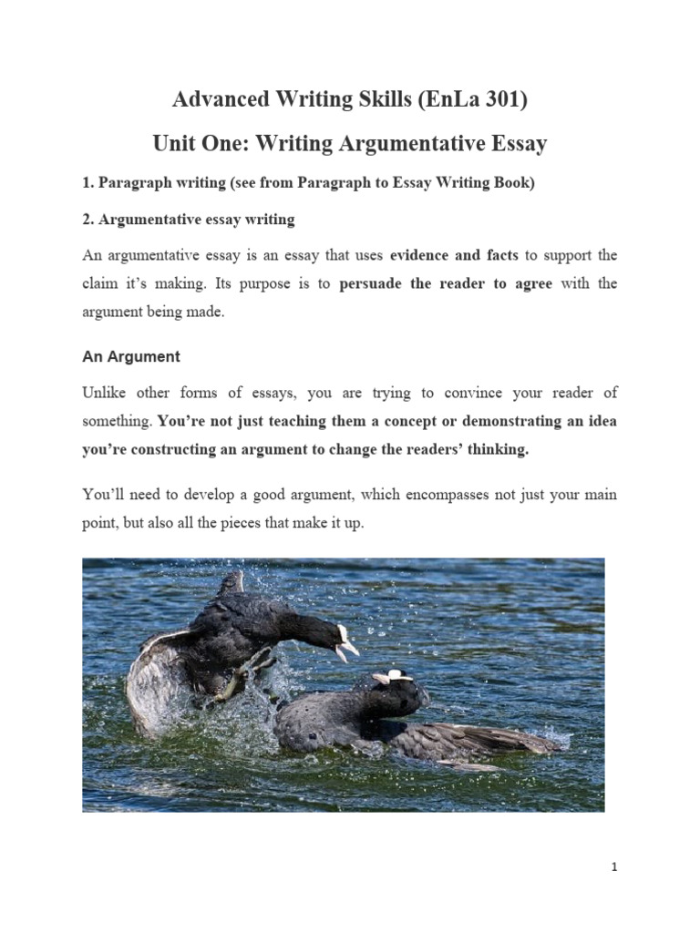 Advanced Argumentative Essay Techniques | PDF | Malaria | Mosquito Net