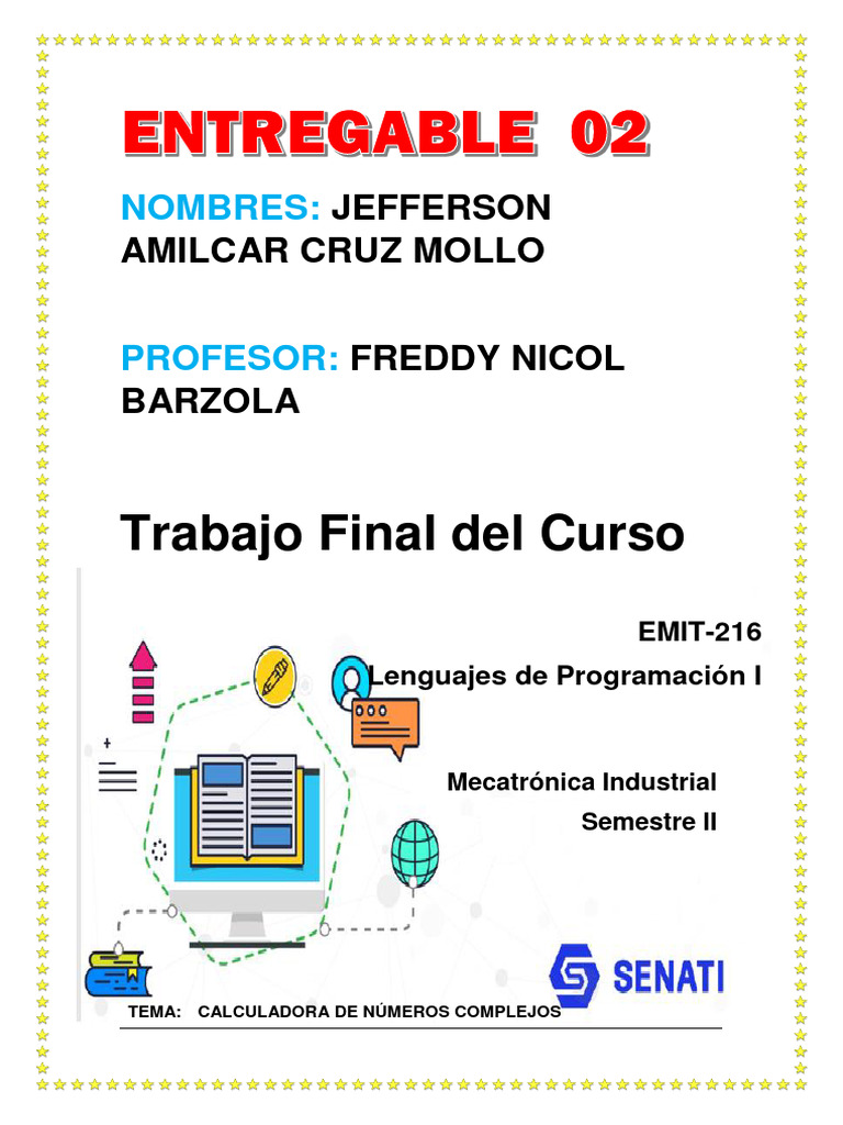 Entregable 02 Lenguaje de Programacion | PDF | Informática | Tecnología