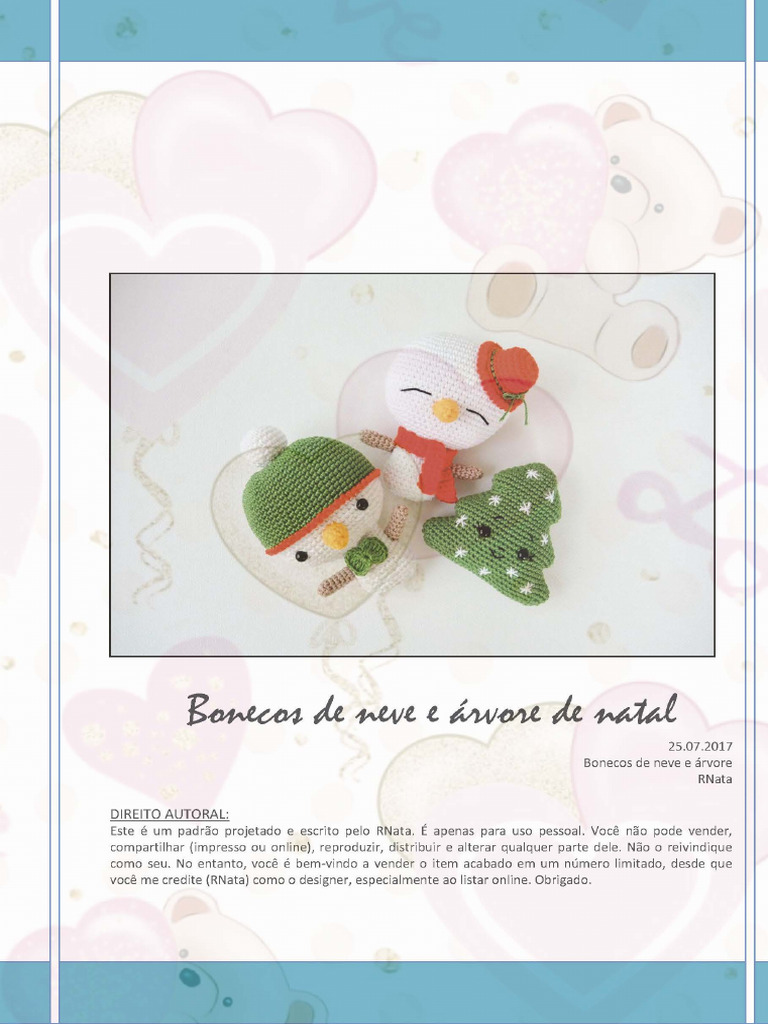 Bonecos e Árvore de Natal | PDF