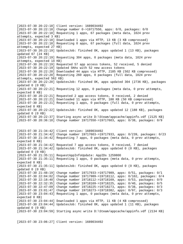 Appinfo Log - Previous | PDF | Internet Protocols | Software Engineering