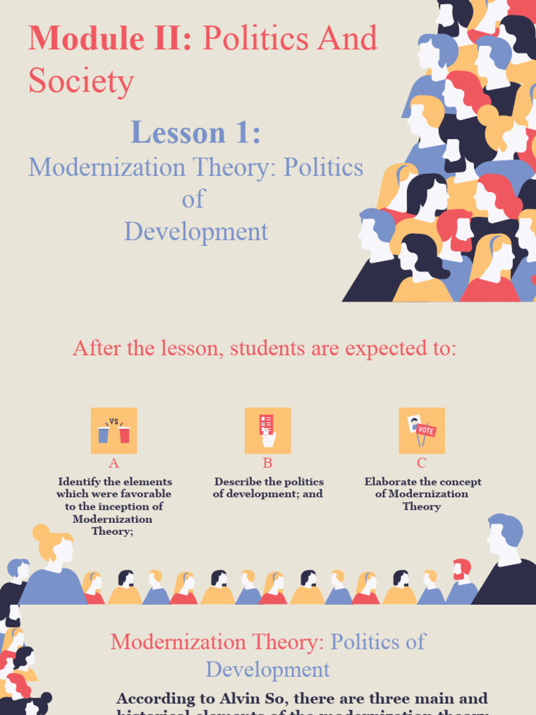 Modernization Theory Politics of Development | PDF | Modernization ...