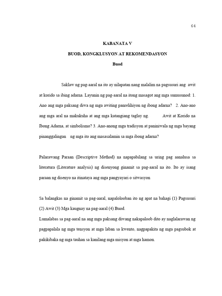 Ika Lima Nga Kabanata Ang Pag Puga Sang Gata Ni Almero | PDF