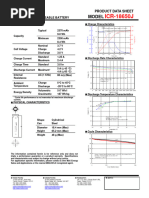 Product Data Sheet of INR 21700 P50B 80122 | PDF | Rechargeable Battery ...