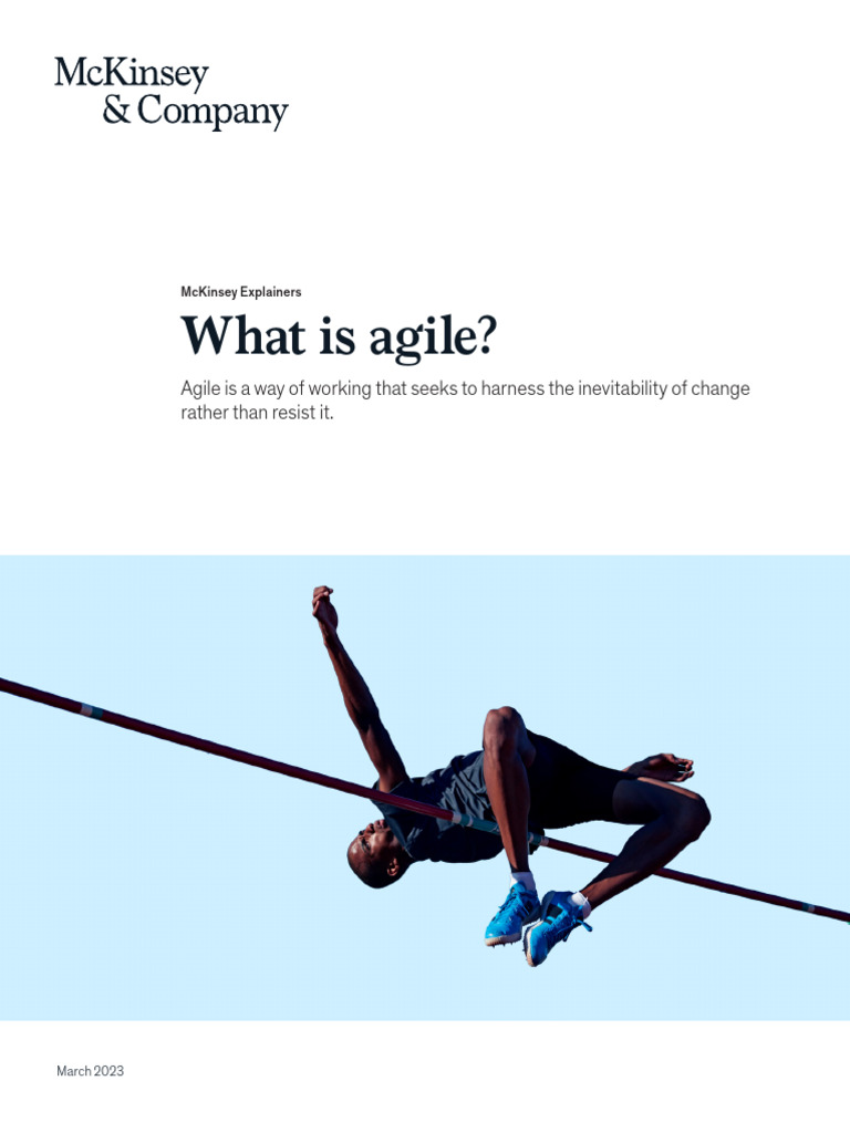 What Is Agile v2 | PDF | Agile Software Development | Leadership