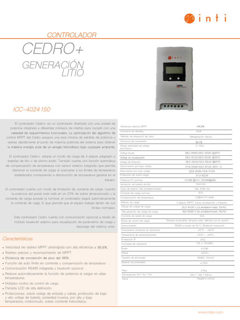 Ficha Tecnica Icc-4024150 | PDF | Bienes manufacturados | Ingenieria Eléctrica