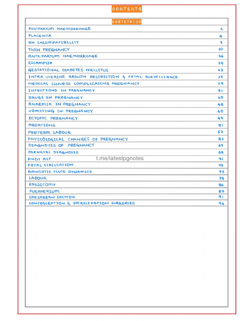 Latest PG Notes Updates | PDF