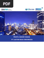Brosur PT Lautan Steel Indonesia | PDF