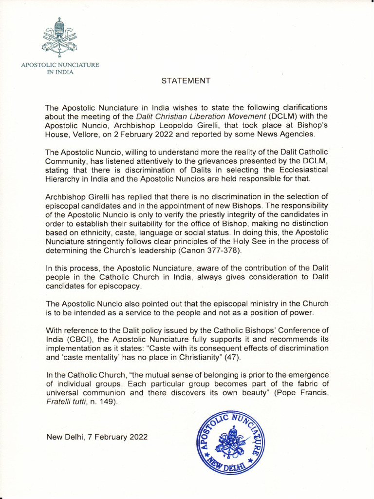 Statement 2022 | PDF