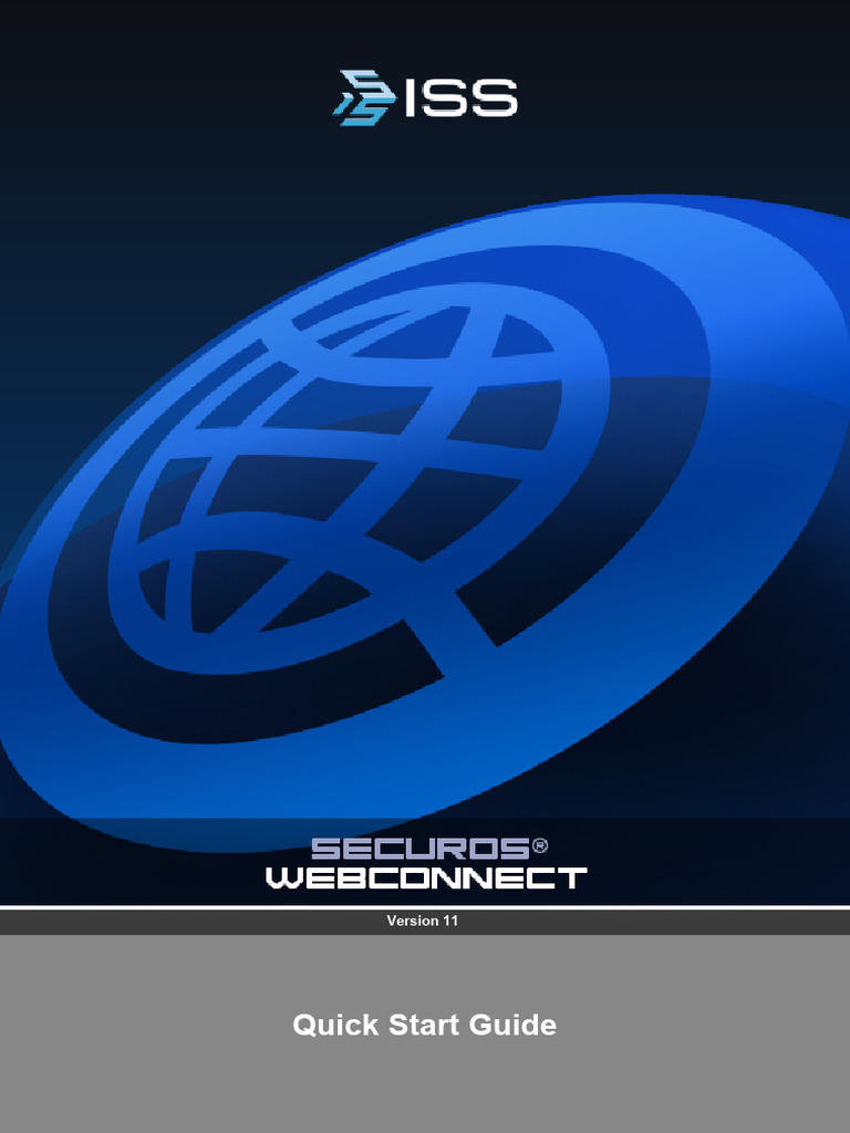 SecurOS WebConnect Quick Start Guide | PDF | World Wide Web | Internet & Web