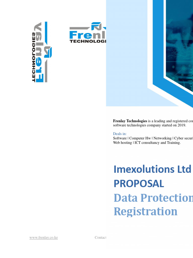 Data Protection Proposal | PDF | Security | Computer Security