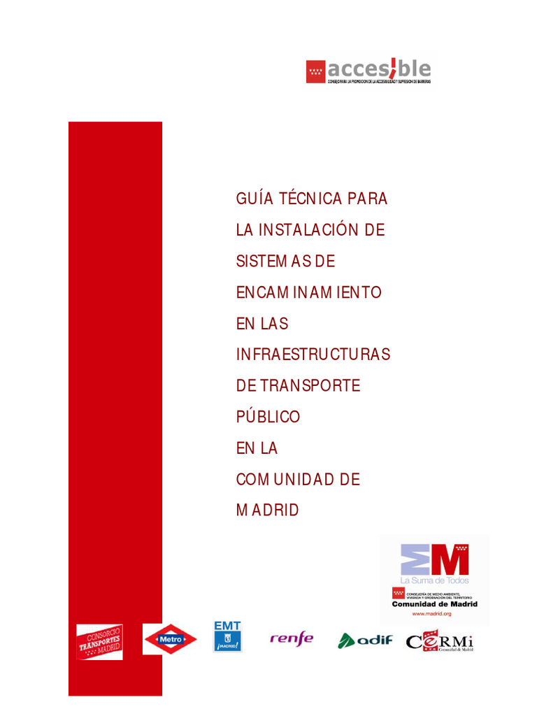 Gu-A T-Cnica para La Instalaci-N de Sistemas de Encaminamiento en El Tra... | PDF ...