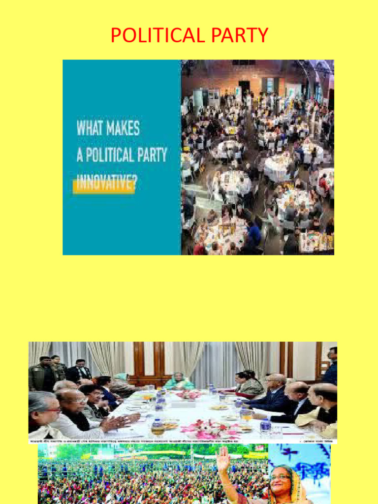 Political Party | PDF | Political Parties | Elections