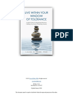 Understanding Your Window of Tolerance | PDF | Psychological Trauma ...