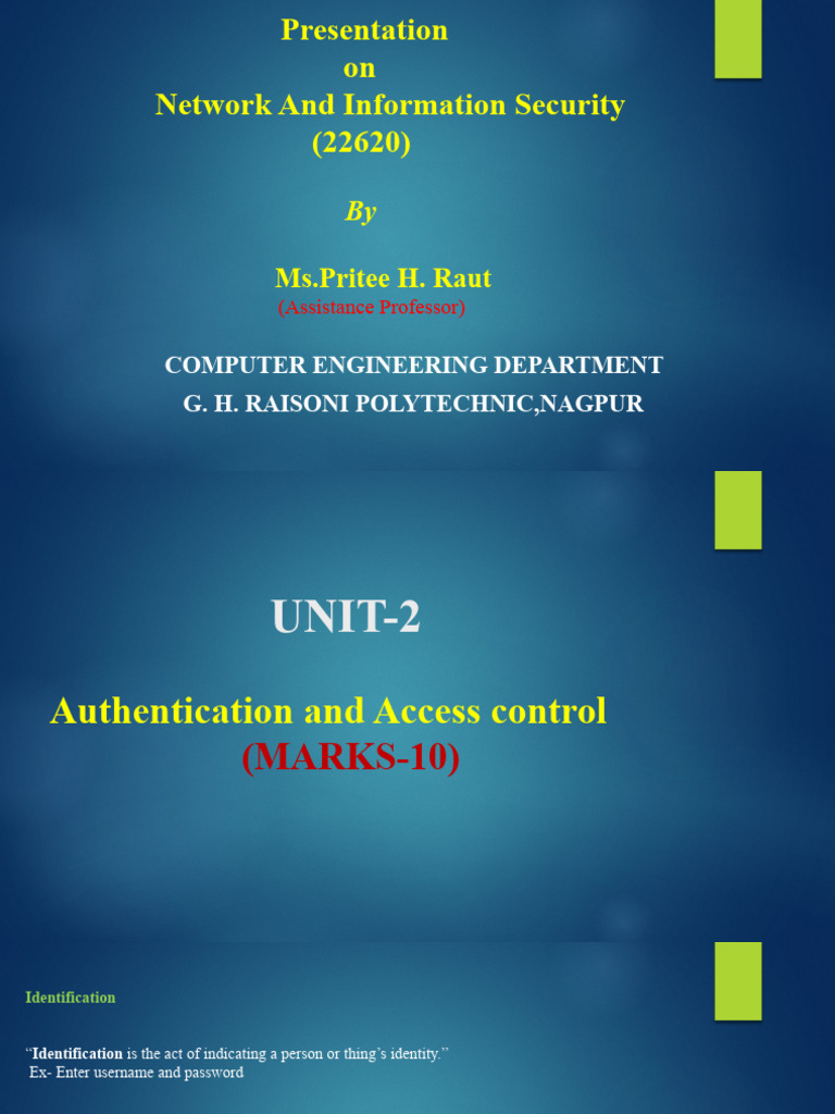 Unit 2 Pdf Computer Access Control Biometrics