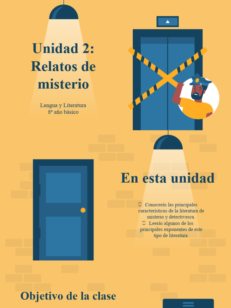 8º Básico: Relatos de Misterio | PDF | La novela policíaca | Ficcion ...