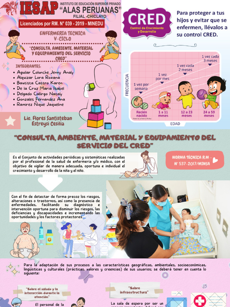 El Cred de Niños y Niñas Menores de 5 Años-Grupo 2 | PDF | Examen ...