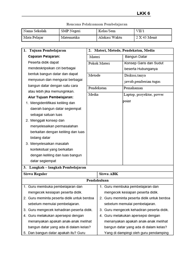 LKK 6 Revisi | PDF
