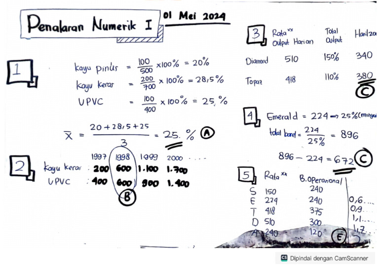 Soal Numerik 05 | PDF
