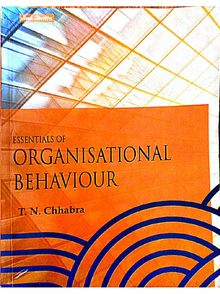 Organisational Behaviour Book | PDF