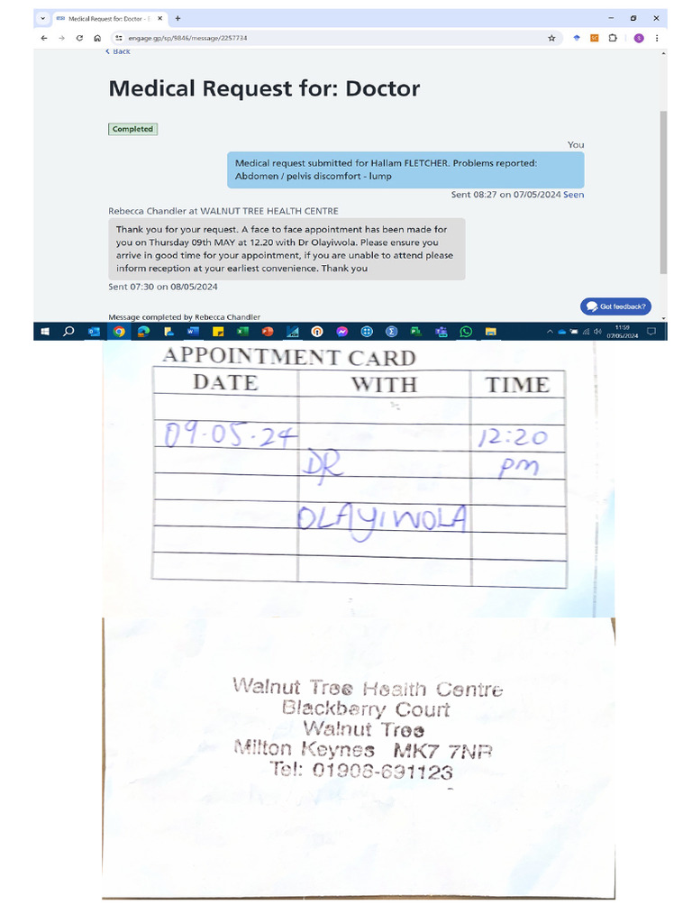 Appointment Evidence Illustration | PDF