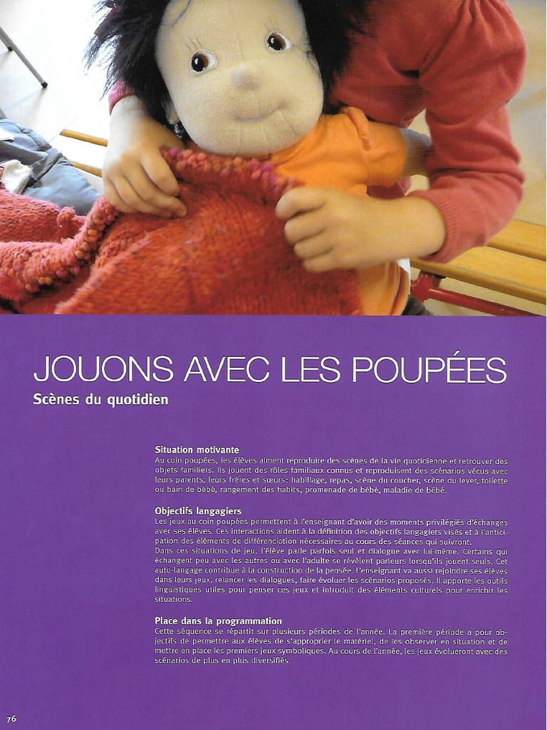 E - Jouons Avec Les Poupées | PDF