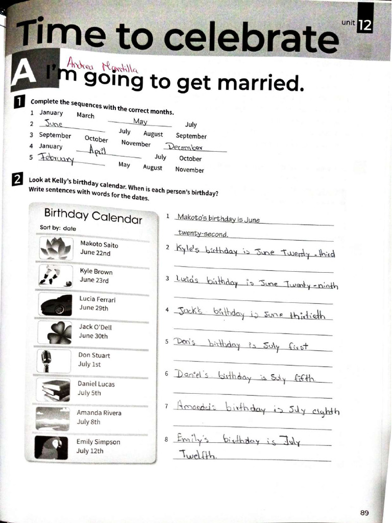 WORBOOK UNIT 12 Compressed | PDF