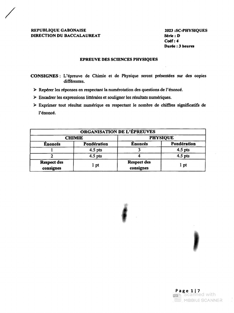 Bac 2023 | PDF