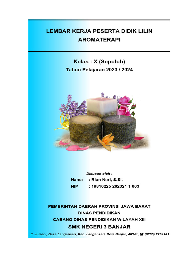 LKPD Lilin Aromaterapi | PDF