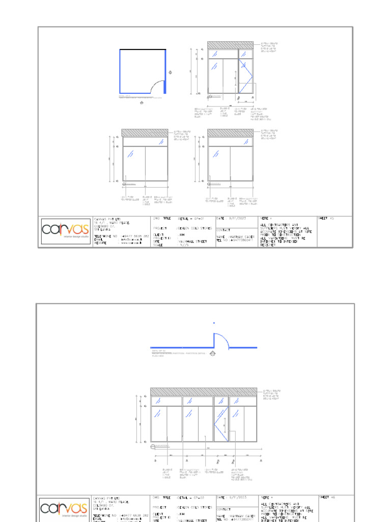 Glass Partition and Washroom Details | PDF | Shower | Wall