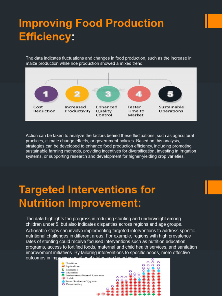Improving Food Production Efficiency | PDF | Finance & Money Management ...