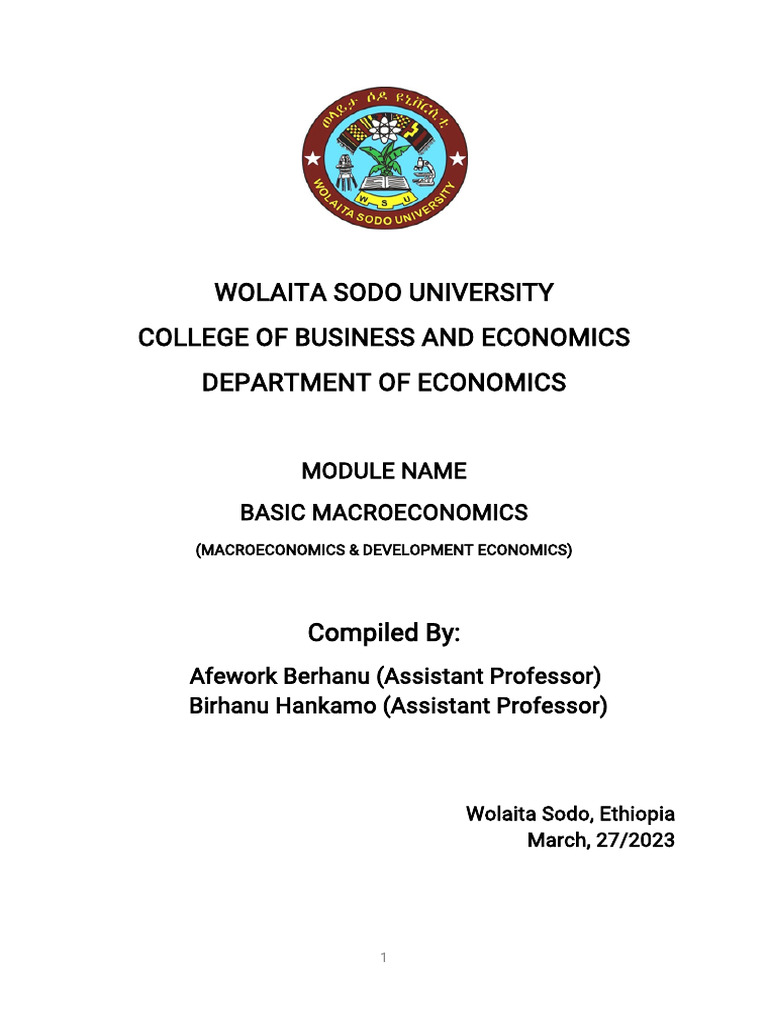 Basic Macro Module | PDF