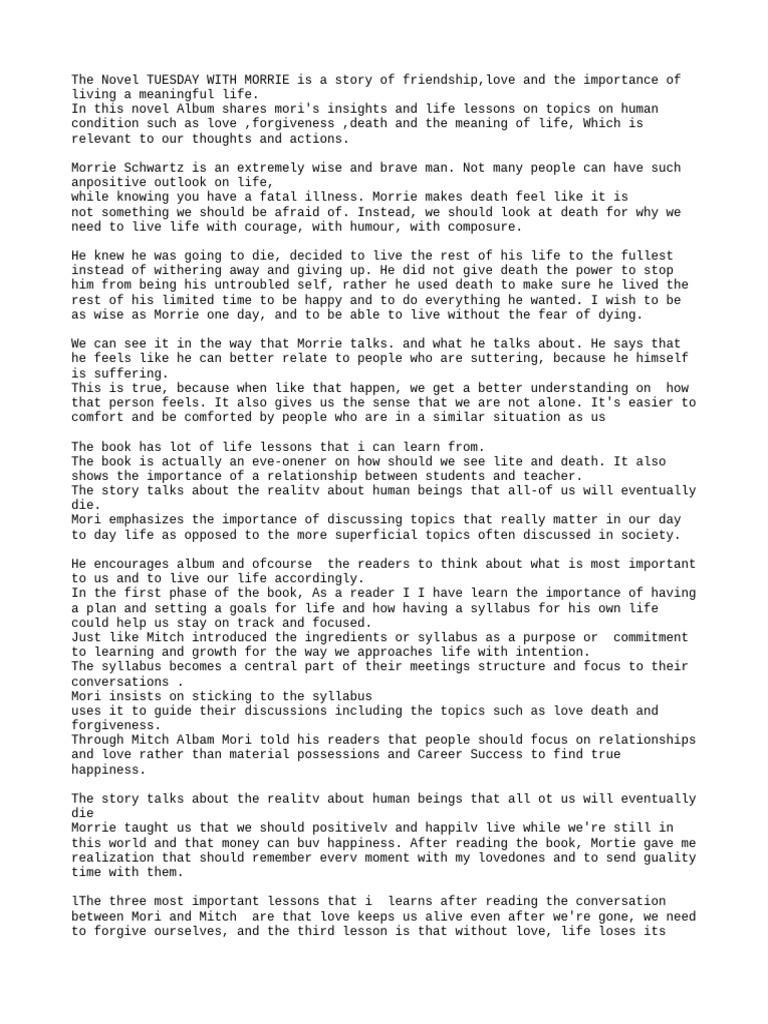 Assignment | PDF | Forgiveness | Love