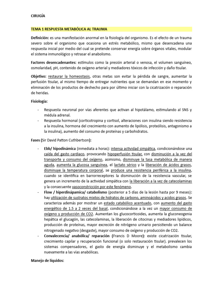Block QX Internado | PDF | Cicatrización de la herida | Especialidades Medicas