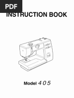 Singer 4562 Owners Manual | PDF | Sewing Machine | Sewing