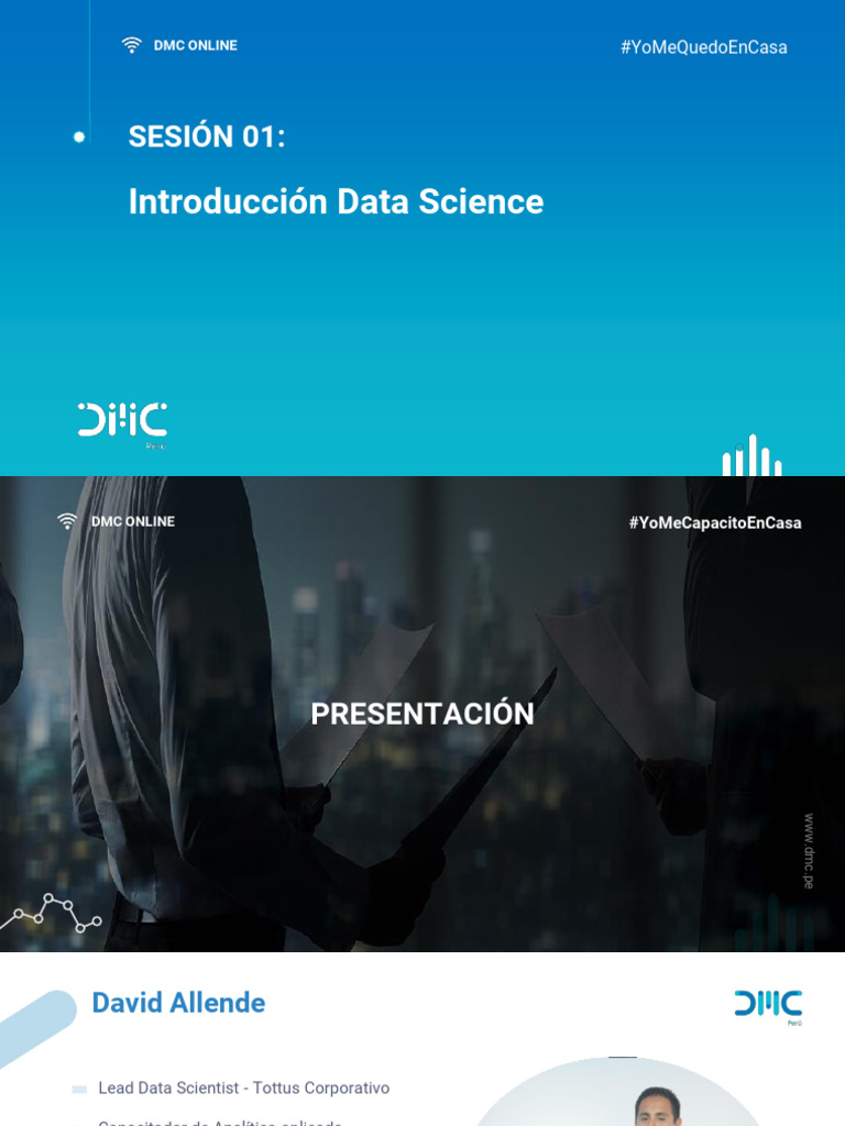 Sesión 1 - Introducción Agile DS | PDF | Big Data | Aprendizaje automático