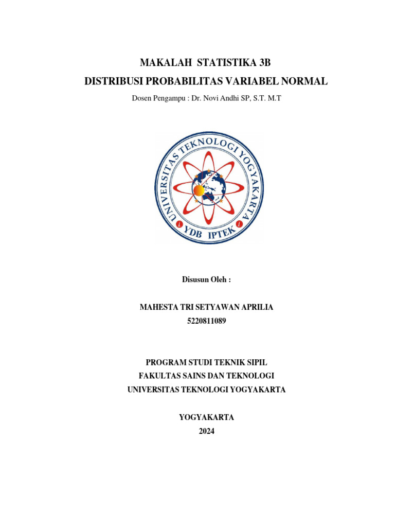 Statistika 3 | PDF | Metode & Bahan Ajar