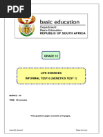 Life Science Evolution Memo | PDF