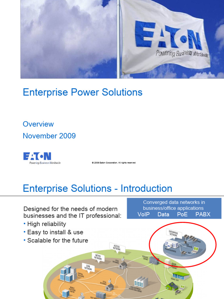 Enterprise Power Solutions Overview | PDF | Direct Current | Electrical ...