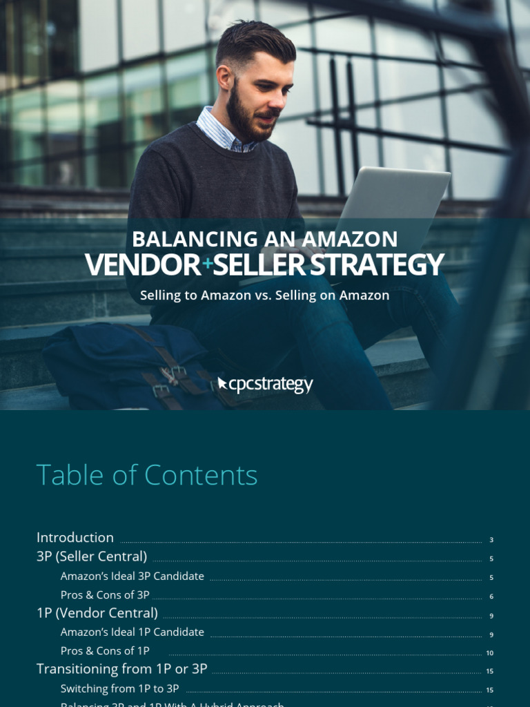 Balancing An Amazon Vendor and Seller Strategy Guidebook | PDF | Sales ...