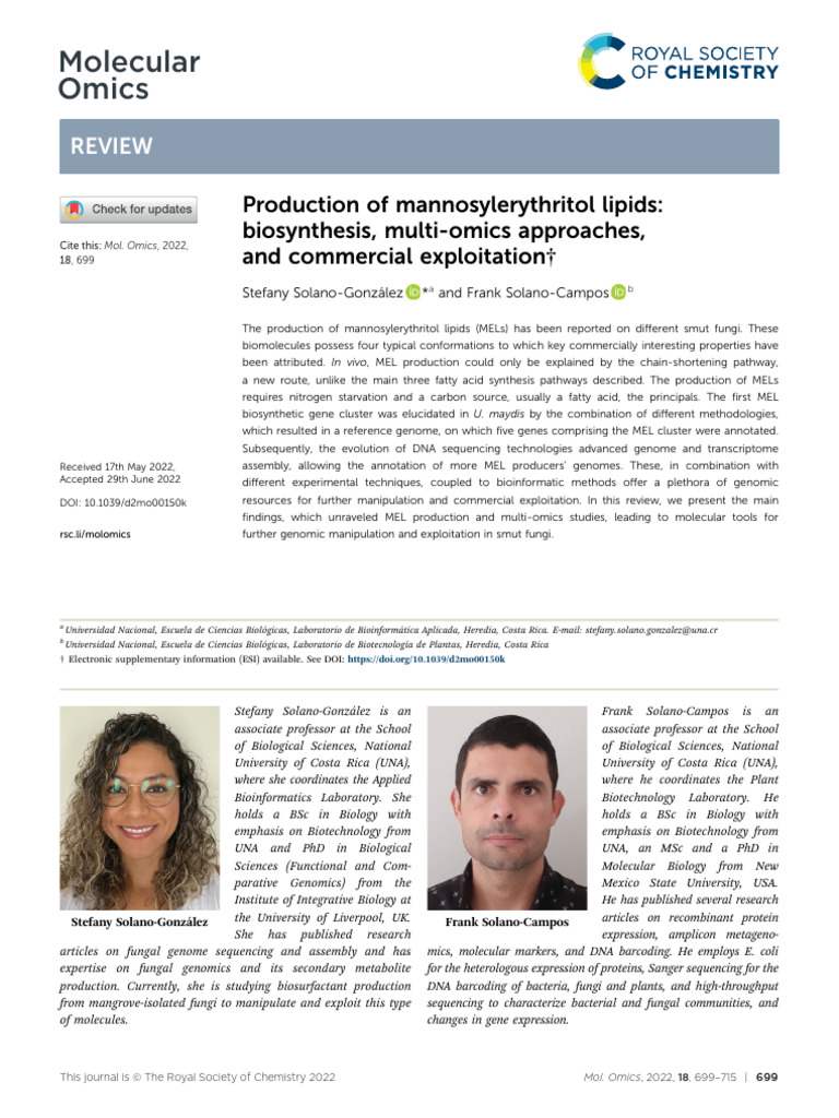 Review | PDF | Mass Spectrometry | Dna Sequencing