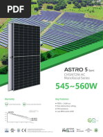 (ASTRONERGY) Datasheet - ASTRO N5 - 560 - 580 N-TYPE - MONOFACIAL | PDF ...